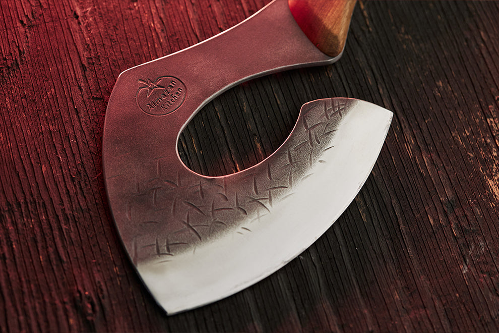 Discover our unique Carbon Cooking Axe – Almazan Kitchen